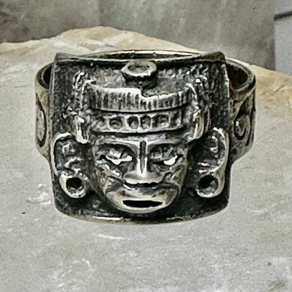 Aztec Ring - Etsy