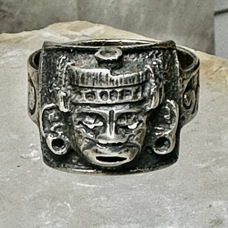 Aztec Ring - Etsy