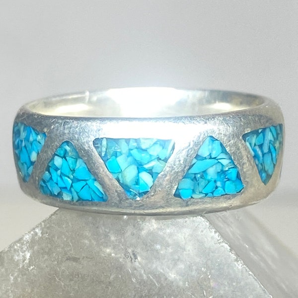 Zuni Wedding Band - Etsy