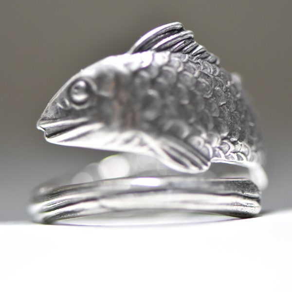 Silver Spoon Fish - Etsy
