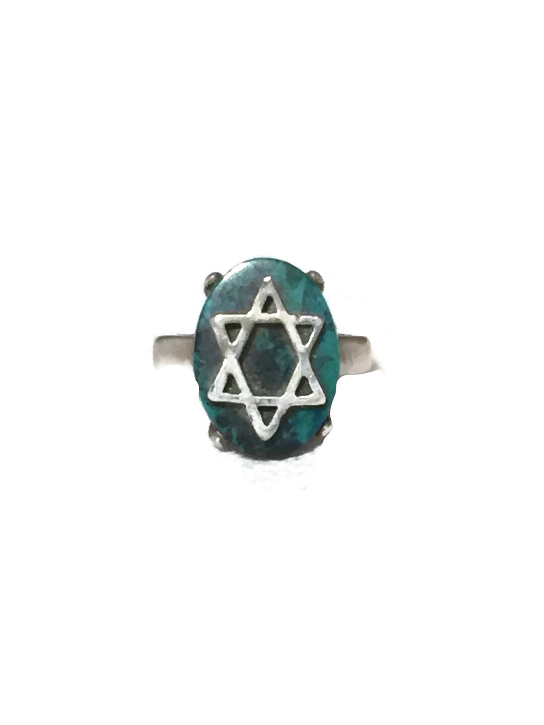 Star of David Ring Mogen David Ring Magen David Ring Eilat Stone Ring ...