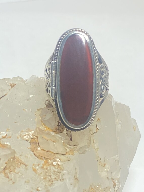 long Poison ring southwest sterling silver women girl… - Gem