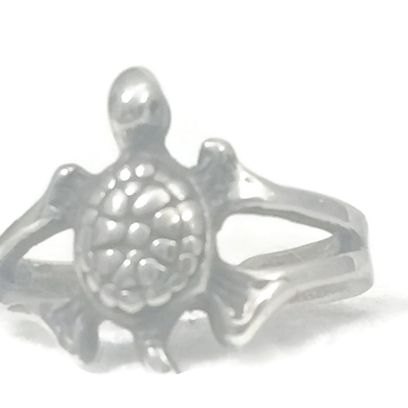 Turtle Toe Ring - Etsy