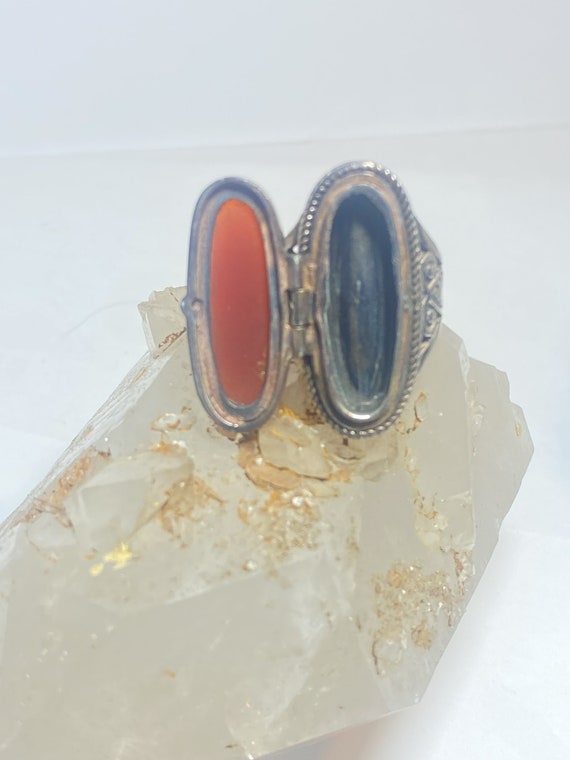 long Poison ring southwest sterling silver women girl… - Gem