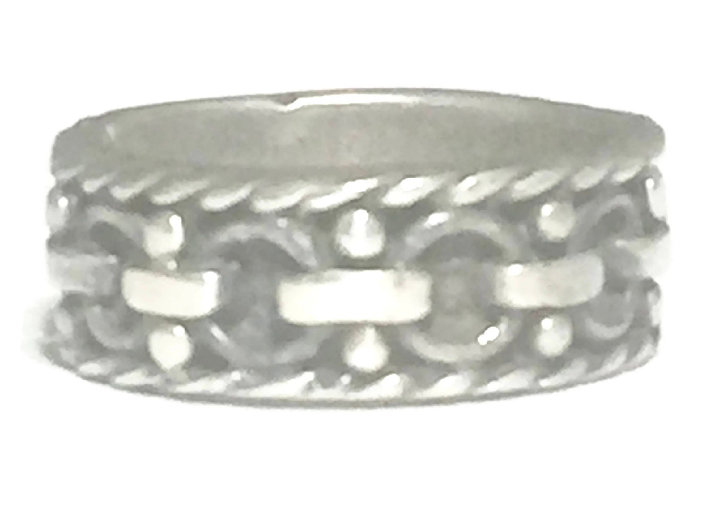 Vintage Chain Ring Size 5 Plus Biker Ring Size 5 Pinky Ring - Etsy