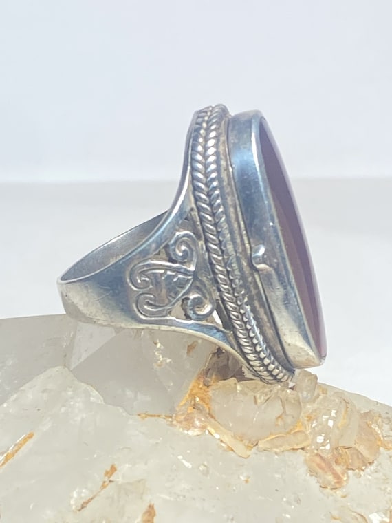 long Poison ring southwest sterling silver women girl… - Gem