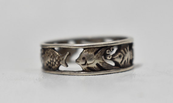 Men Fish Band Size 10 Women Fish Band Size 10 Thumb R… - Gem