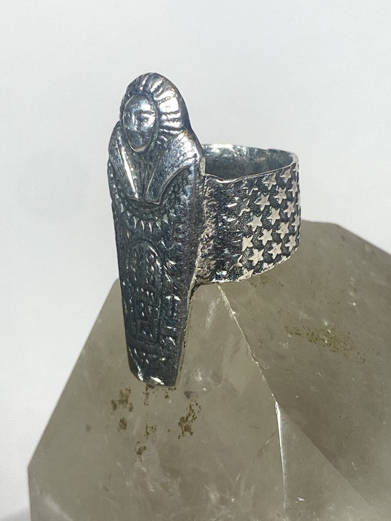 Egyptian ring mummy band pharaoh stars celestial ster… - Gem
