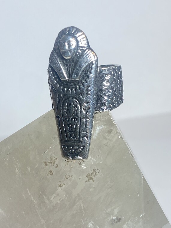 Egyptian ring mummy band pharaoh stars celestial ster… - Gem
