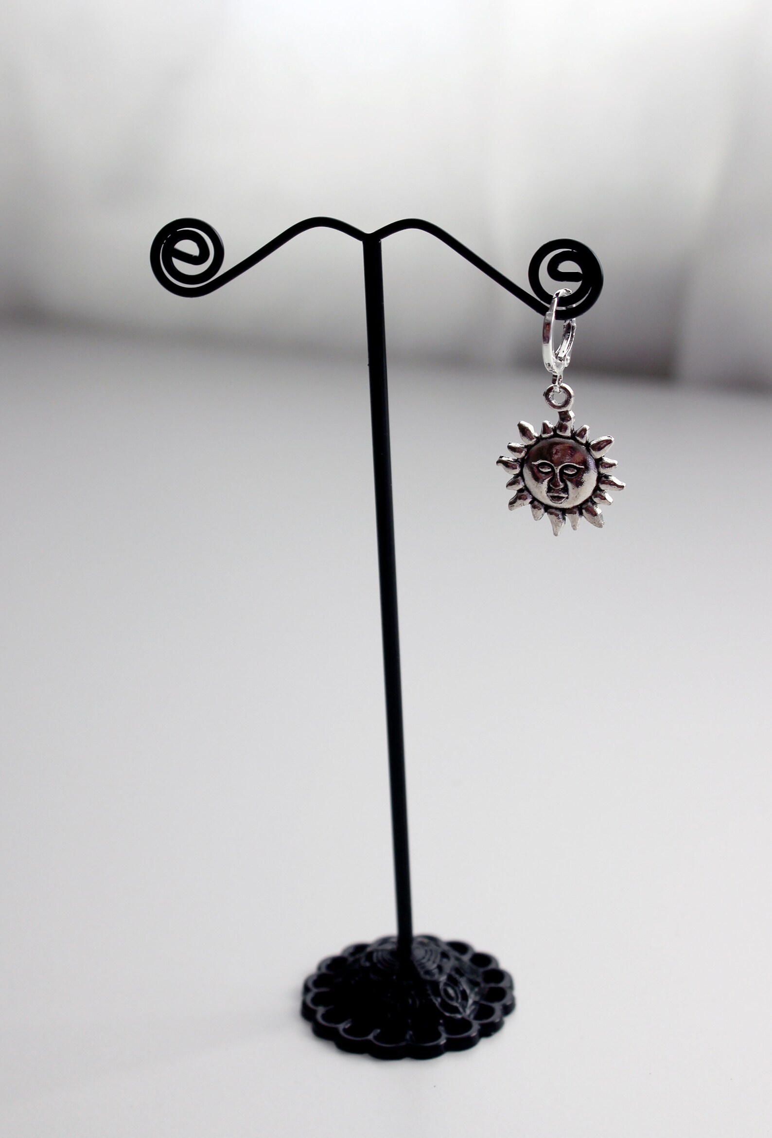 Men's Dangle ONE Earring. Five Options for Choose. Men Earrings. Gift ...