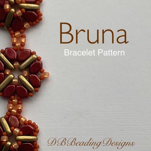 Tutorial Lantana Bracelet Beading Pattern Bracelet - Etsy