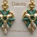 Dakota Beaded Earrings Pattern, Dbbeadingdesigns, PDF, Beading Tutorial ...