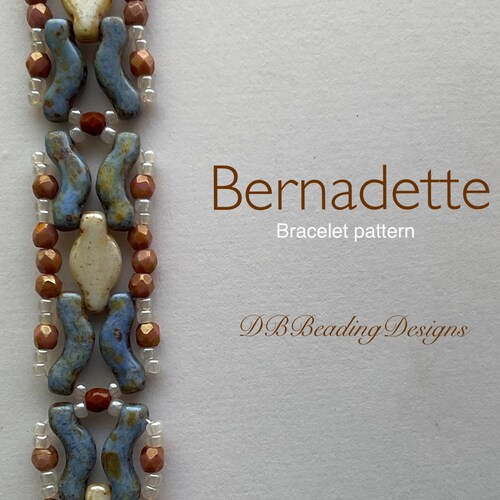 Tutorial Lantana Bracelet Beading Pattern Bracelet - Etsy