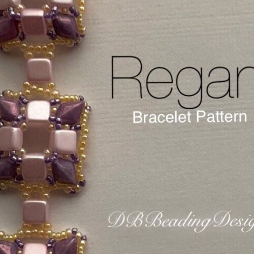 Tutorial Capri Blue Bracelet Beading Pattern PDF - Etsy