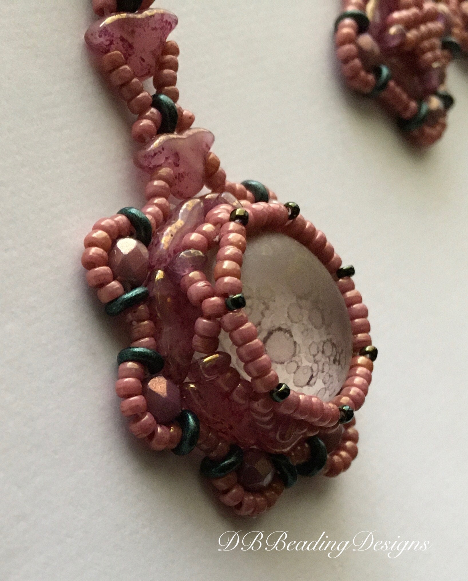 Denise Beaded Earrings/pendant Pattern Dbbeadingdesigns PDF - Etsy