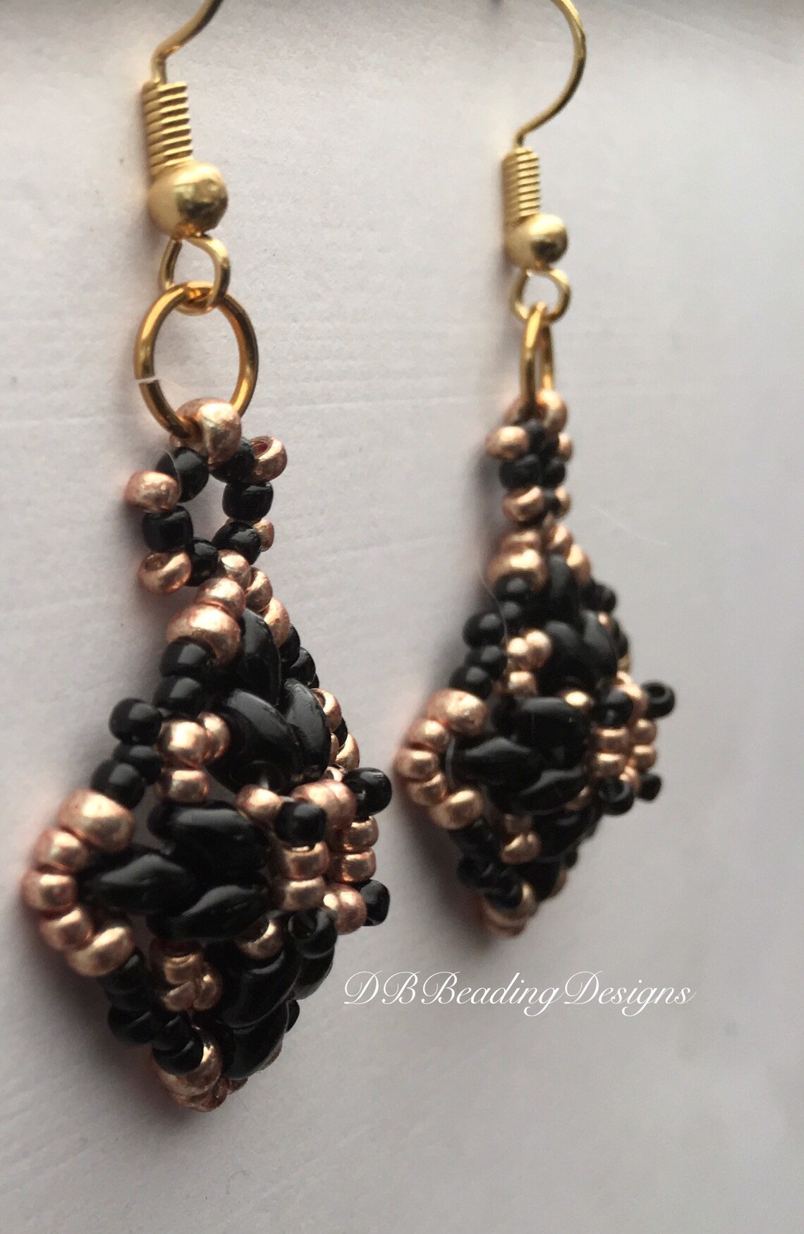 Noreen Beaded Earrings Pattern Instant PDF Dbbeadingdesigns - Etsy