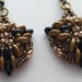 Olive Beaded Earrings Pattern - Etsy