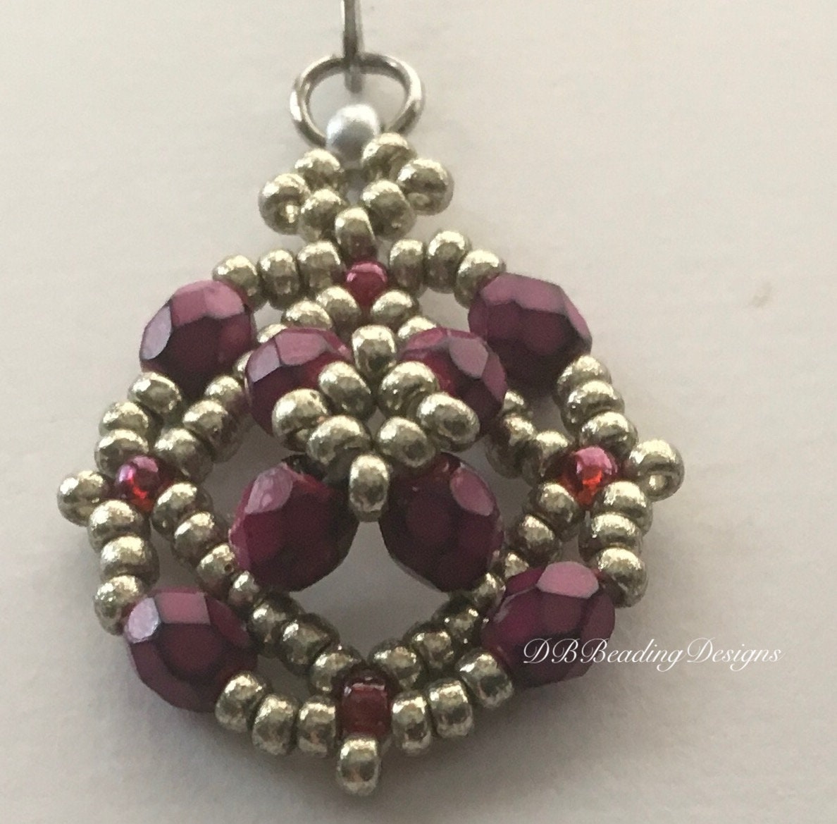 Paula Beaded Earrings Pattern PDF BEADING TUTORIAL - Etsy