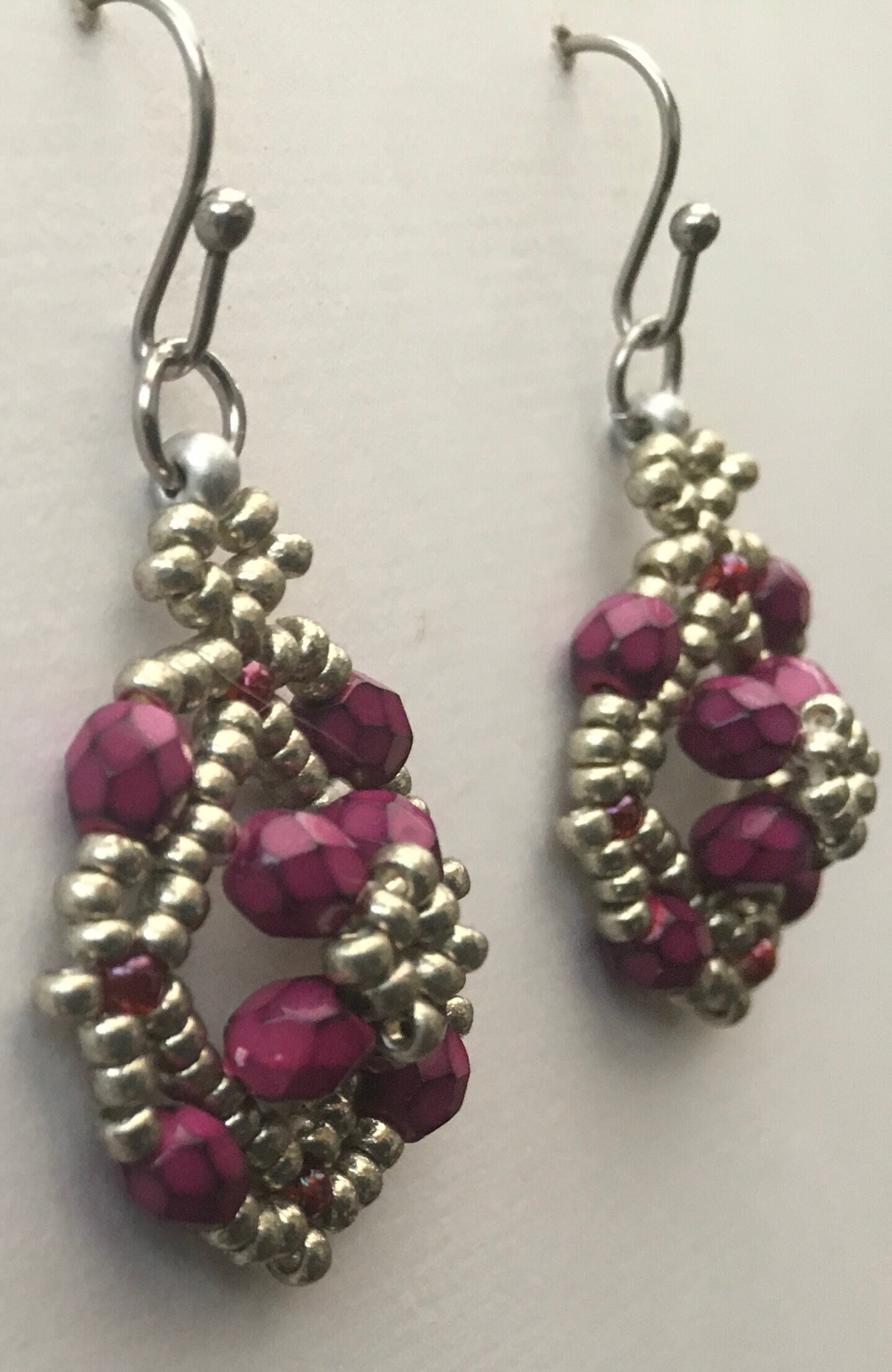 Paula Beaded Earrings Pattern PDF BEADING TUTORIAL - Etsy