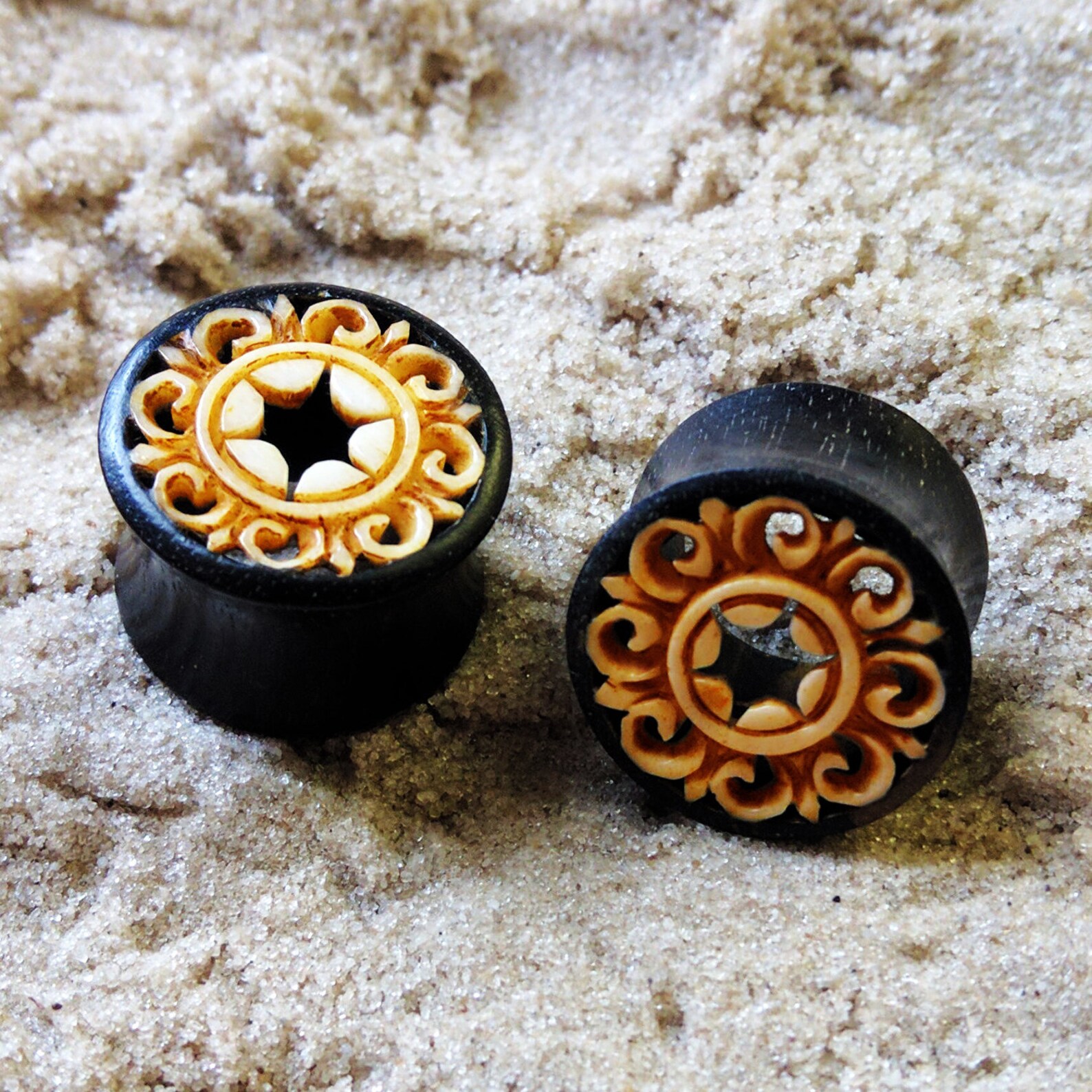 Organic Wood Ear Tunnels / Arang Wood Ear Tunnels / Antique - Etsy