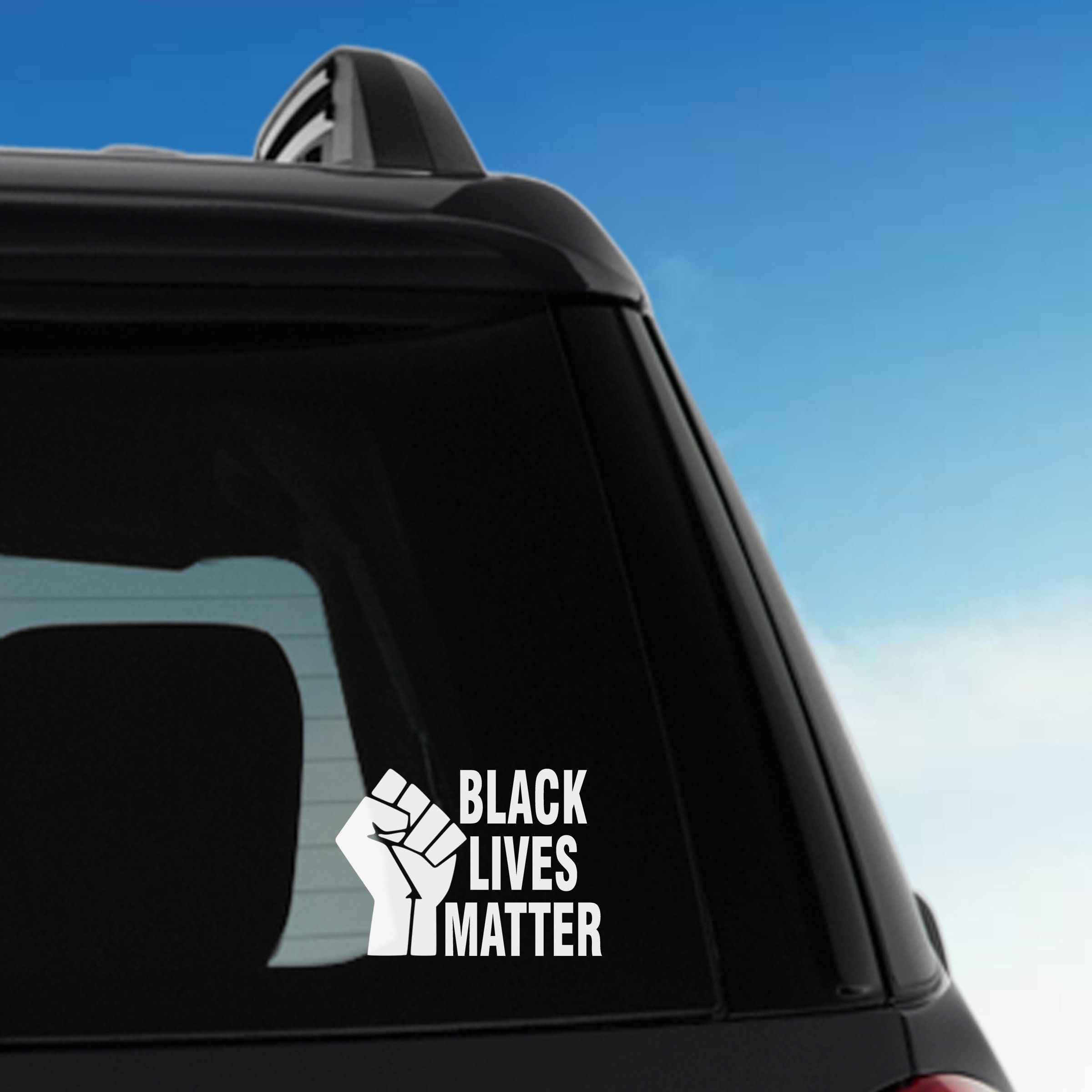 Black Lives Matter car window decal blm decal Black Lives | Etsy