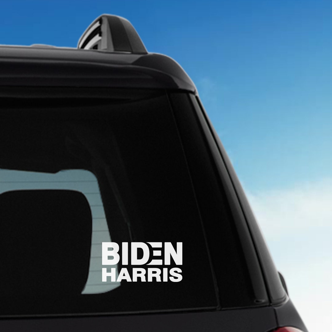 Biden Harris 2020 Car Window Decal, John Biden Decal, Vinyl Sticker ...