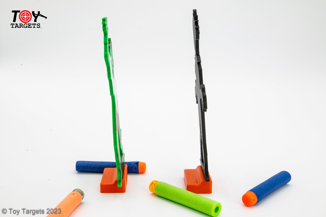Zombie Targets (set of Two) for Use With Foam Dart Guns, Gel Blasters ...