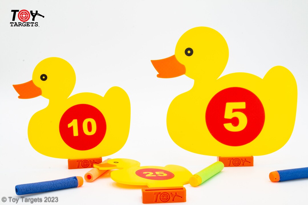 Shooting Gallery Duck Targets (set of Three) for Use With Foam Dart ...