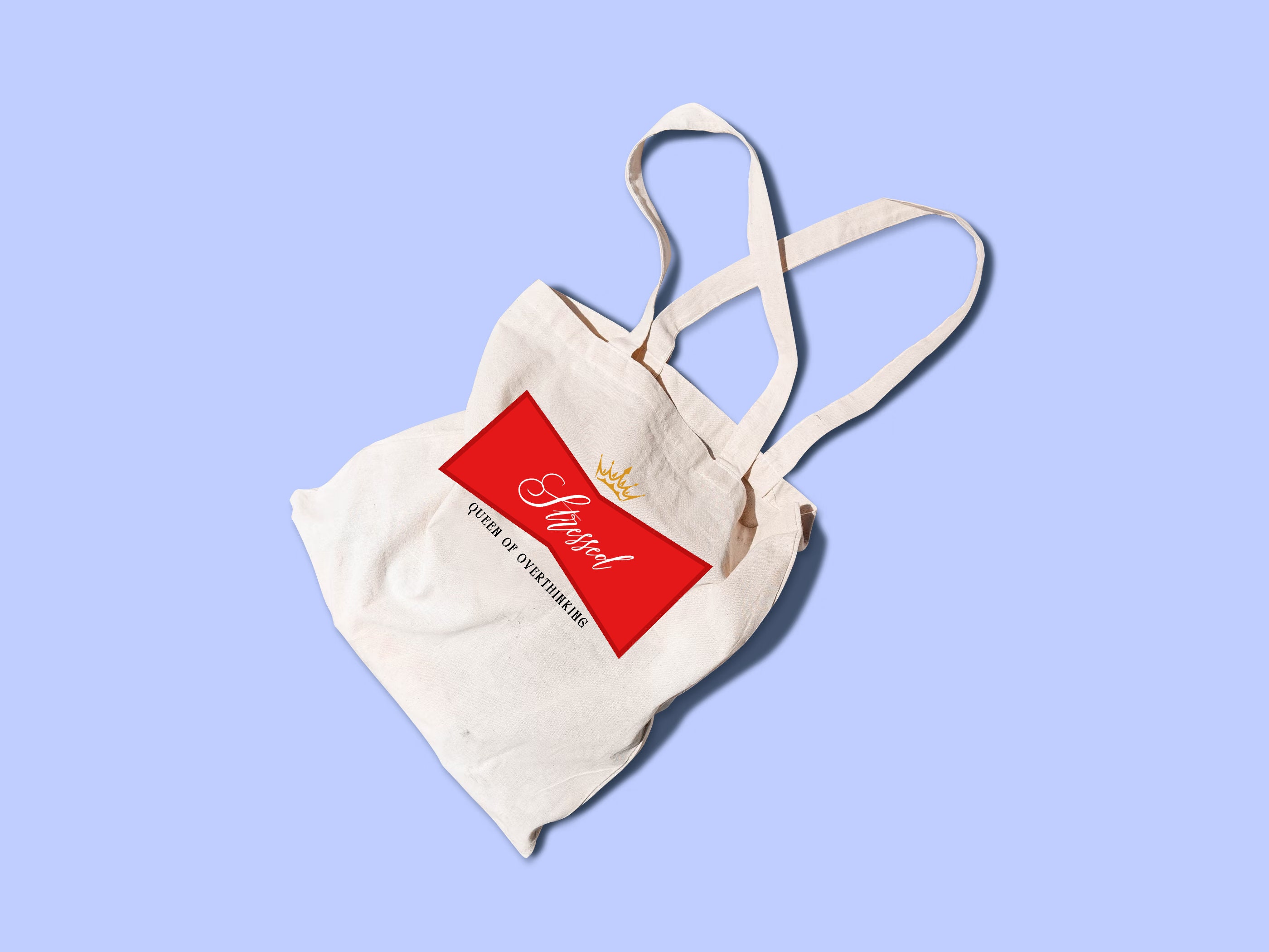 Stressed Png, Queen of Overthinking, Beer Label, Digital Download - Etsy