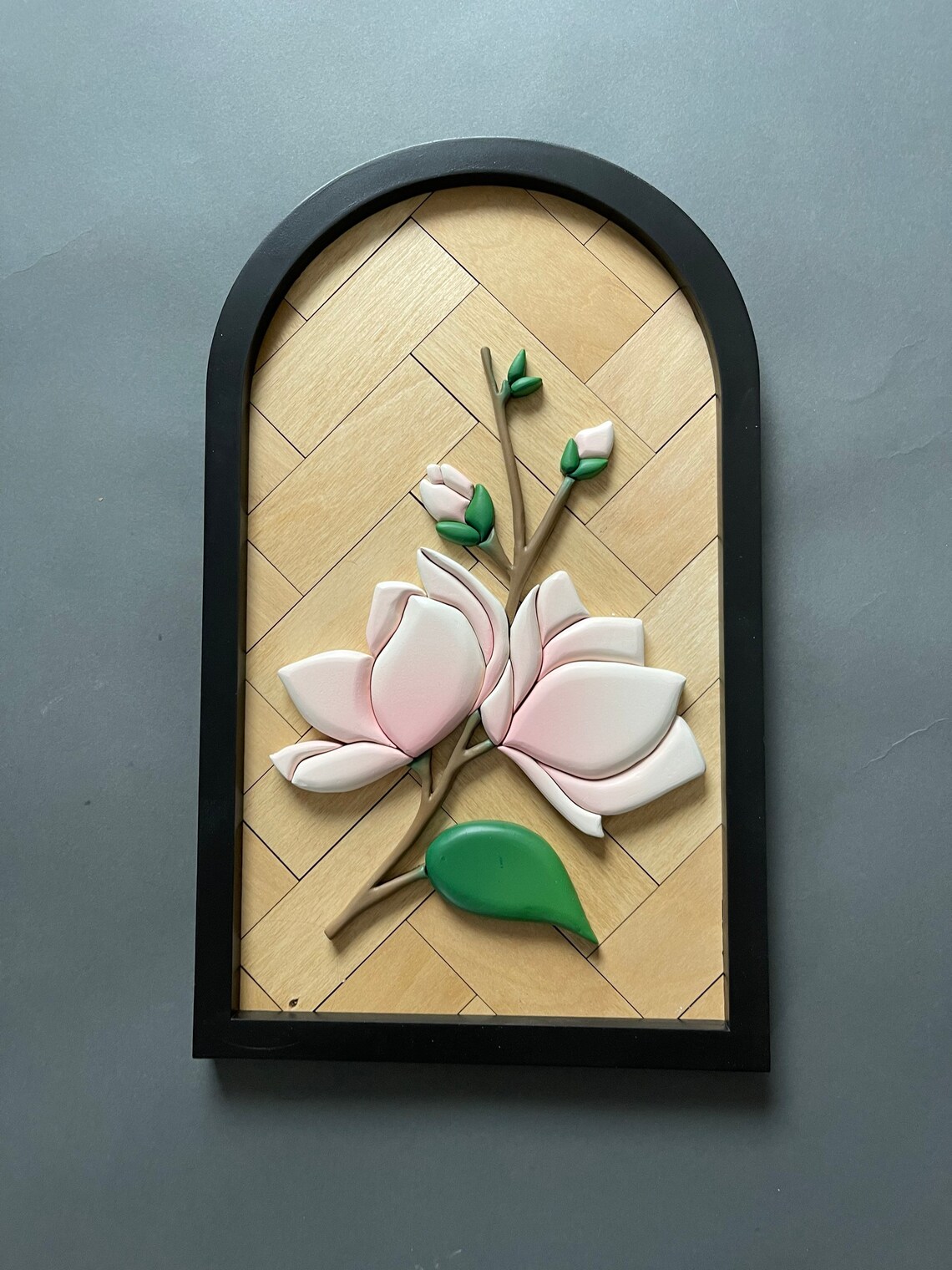 Magnolia Arch Sign Svg Glowforge SVG Flower Cut File - Etsy Canada