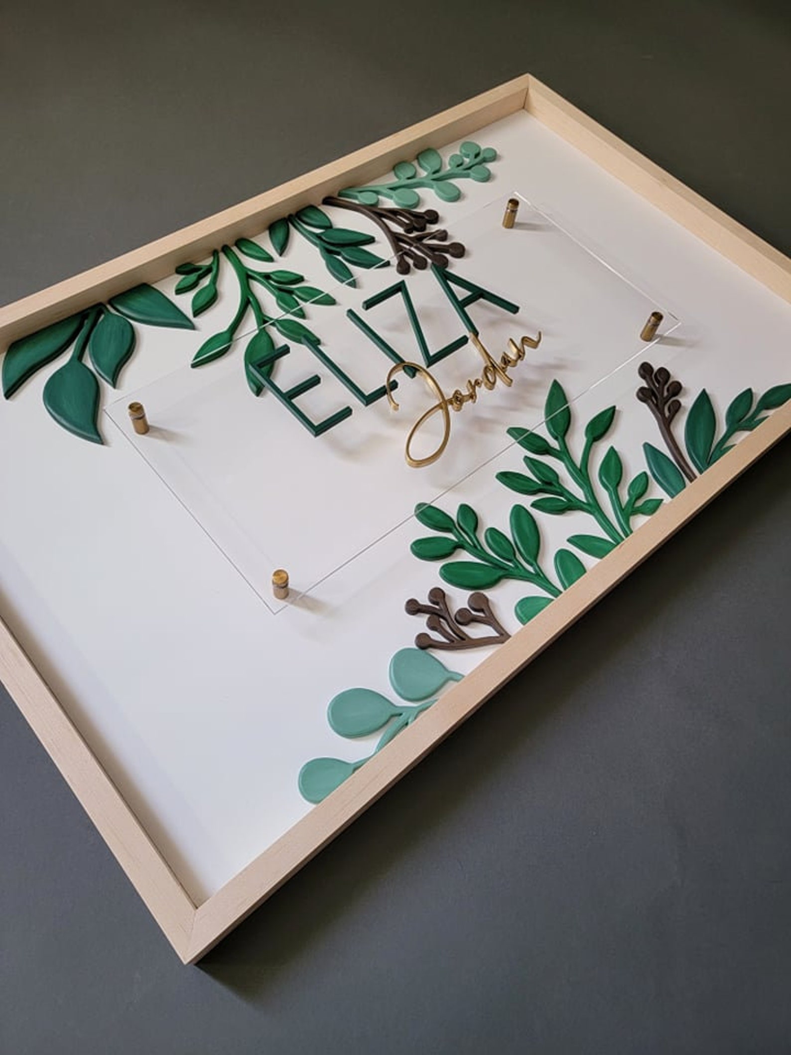 Eliza Jordan Laser Cut File Sign Svg Glowforge SVG Flower - Etsy