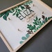 Eliza Jordan Laser Cut File Sign Svg , Glowforge SVG, Flower Cut File ...