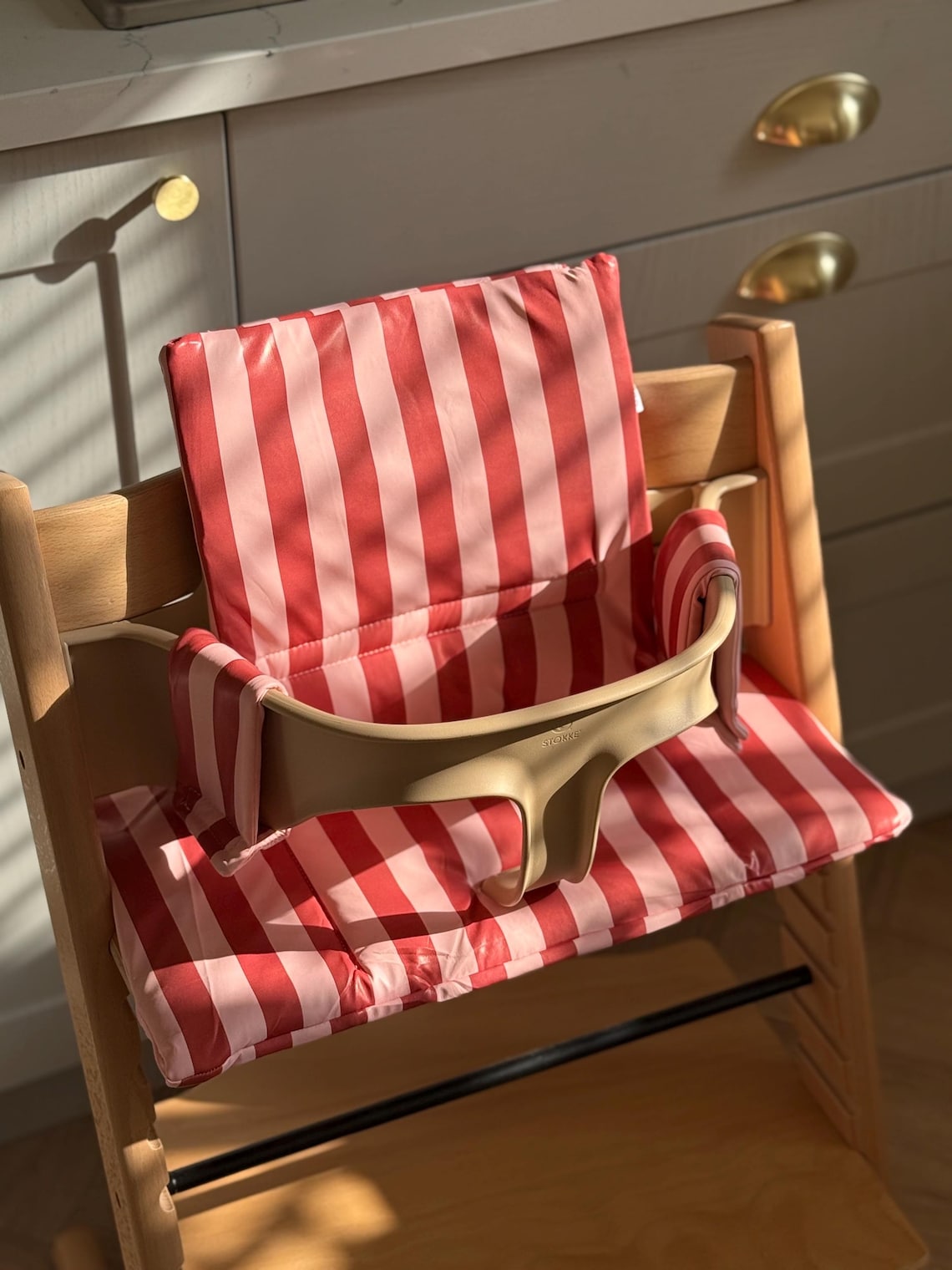Raspberry Ripple Cushion for Stokke Tripp Trap | Waterproof and ...