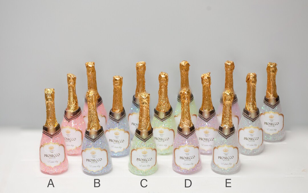 One Glitter Prosecco Bottle in 1/12 Dolls House Miniature - Etsy