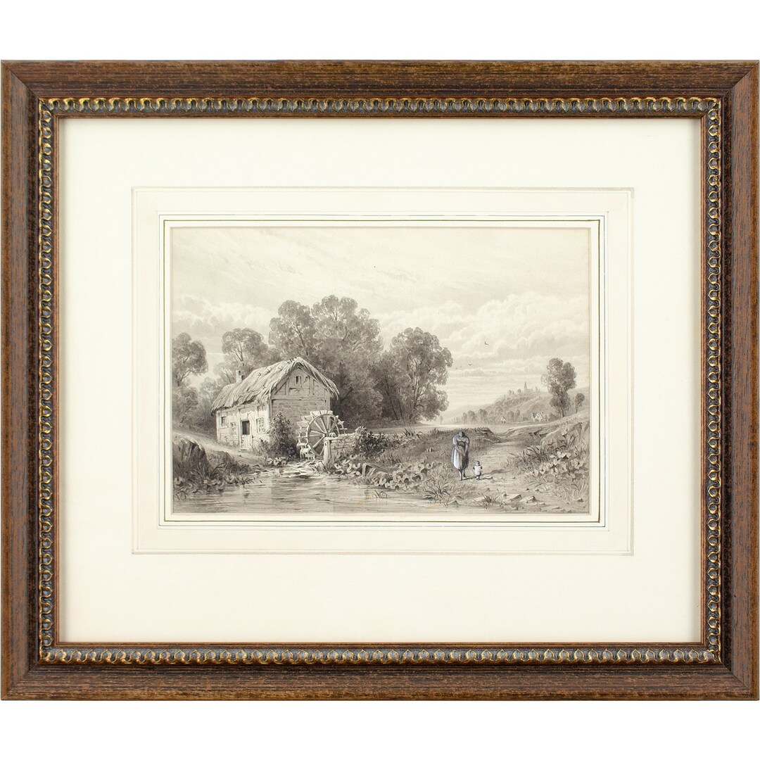 Antique Drawing, Edmond Albert Joseph Tyrel De Poix attributed ...