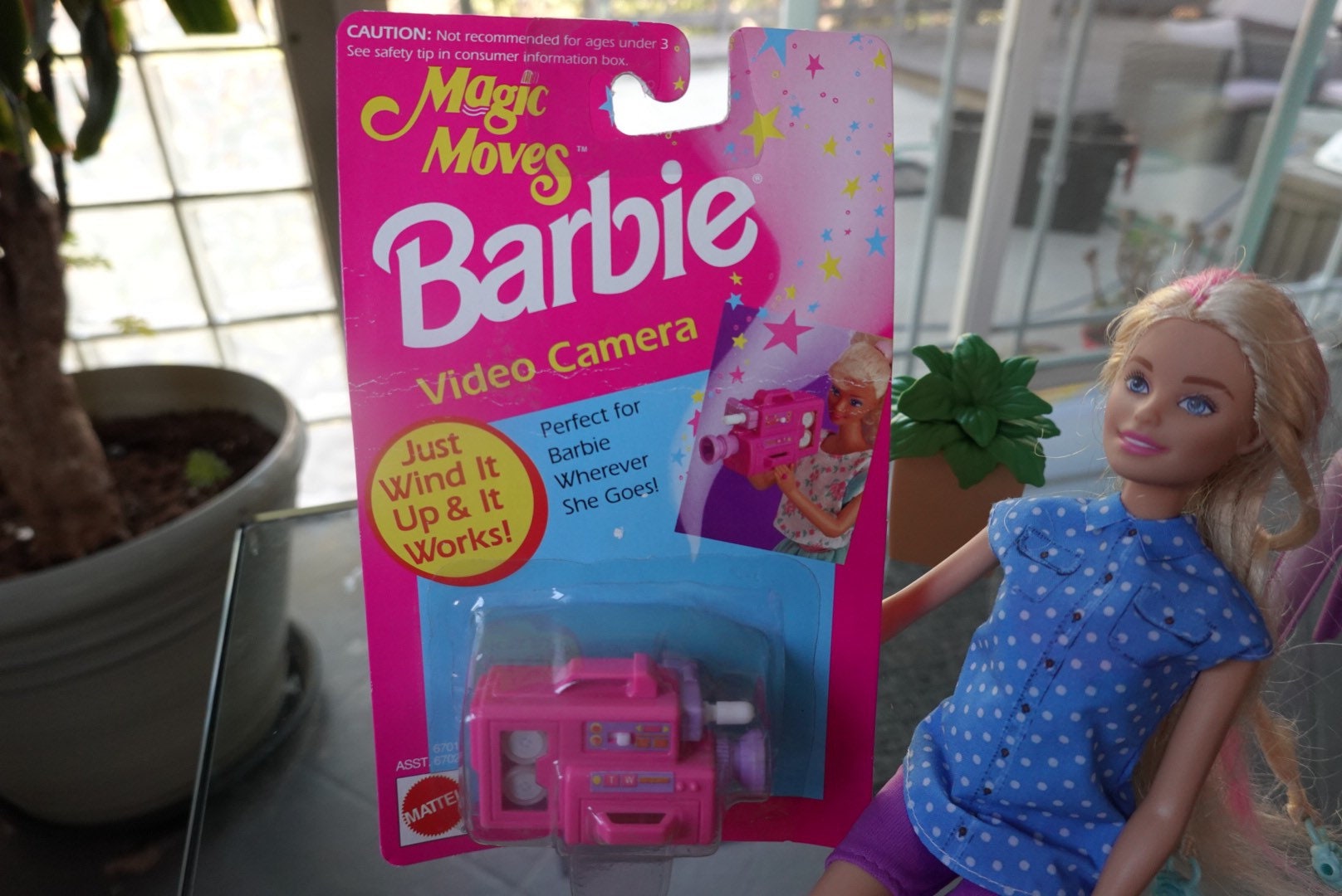 1987 Vintage Barbie Video Camera Wind up Action Accents or - Etsy