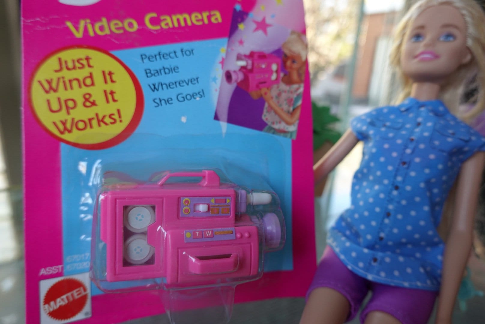 1987 Vintage Barbie Video Camera Wind up Action Accents or - Etsy