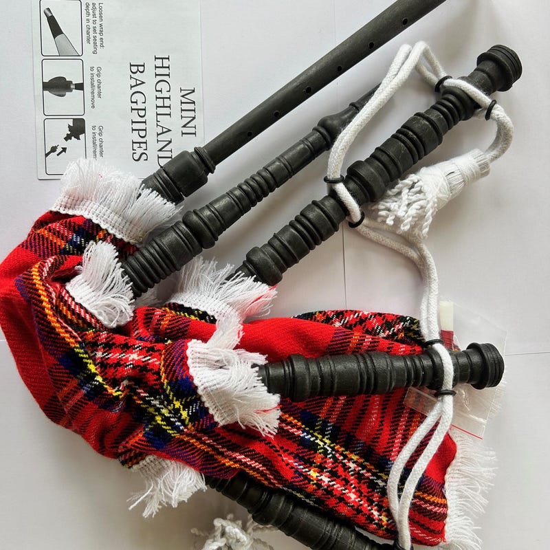 Miniature Bagpipes - Etsy UK