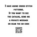 Cross Stitch Pattern Colorful Fish Mini Pattern Small Funny Instant ...