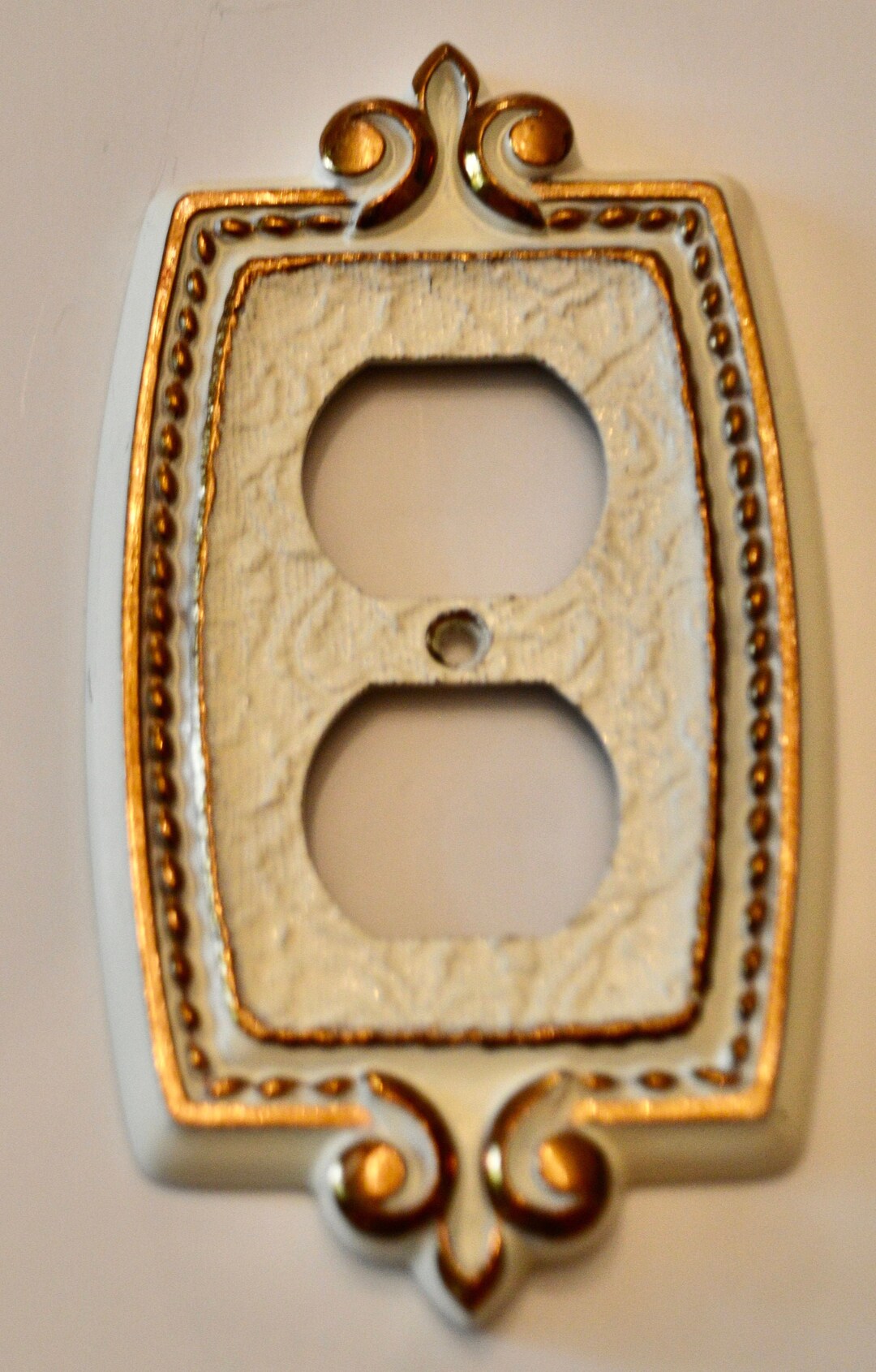 French Country Vintage Shabby Chic Outlet Cover - Etsy