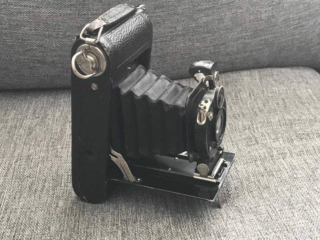 Antique Bellows Camera, Vintage Film Camera, Folding Design - Etsy