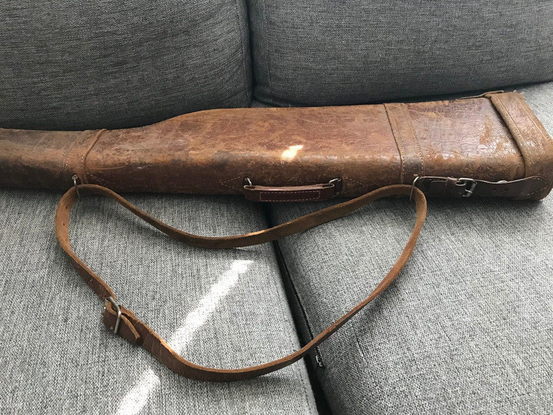 Vintage A Leather Leg of Mutton Gun Case, 74.5cm Long.. - Etsy