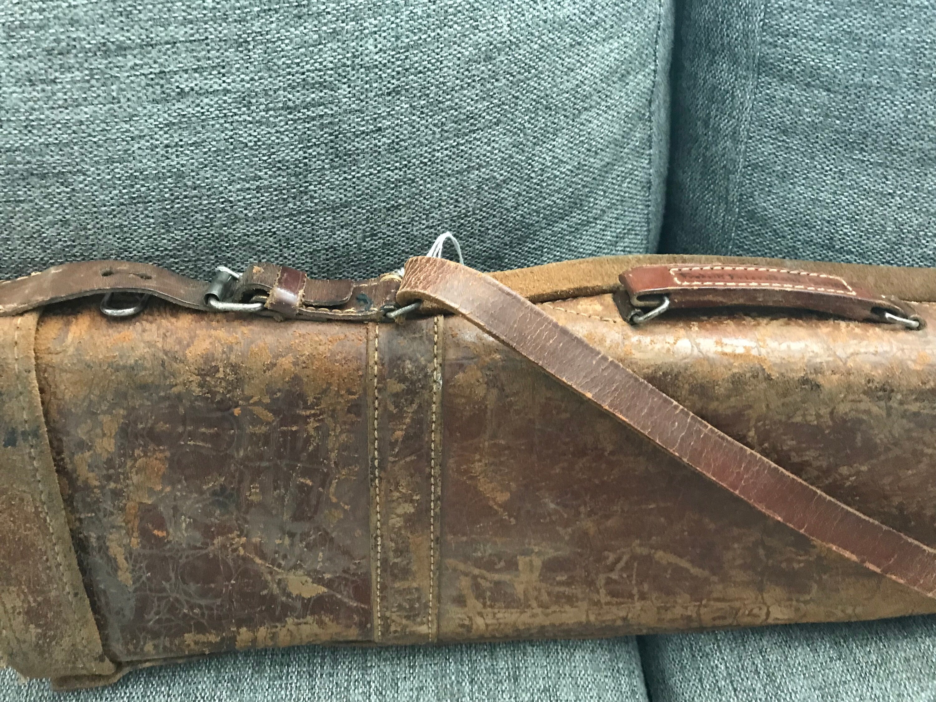 Vintage A Leather Leg of Mutton Gun Case, 74.5cm Long.. - Etsy