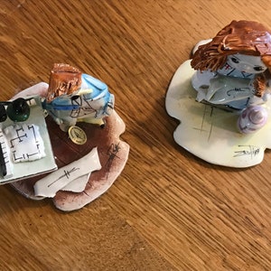 Vintage, Ceramic Figurine of the Italian Company Zampiva. - Etsy