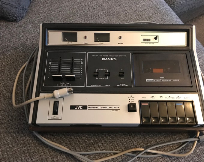 Vintage JVC CD-1655 Cassette Deck. - Etsy