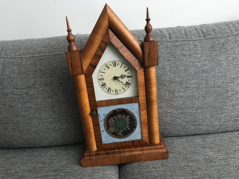 Antig,vintage Clock. Table Mantel Clock. - Etsy