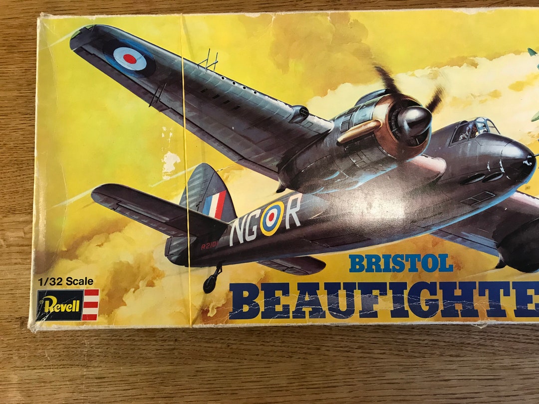 1/32 Bristol Beaufighter MK IF Revell H-251 New Night Fighter Model Kit ...