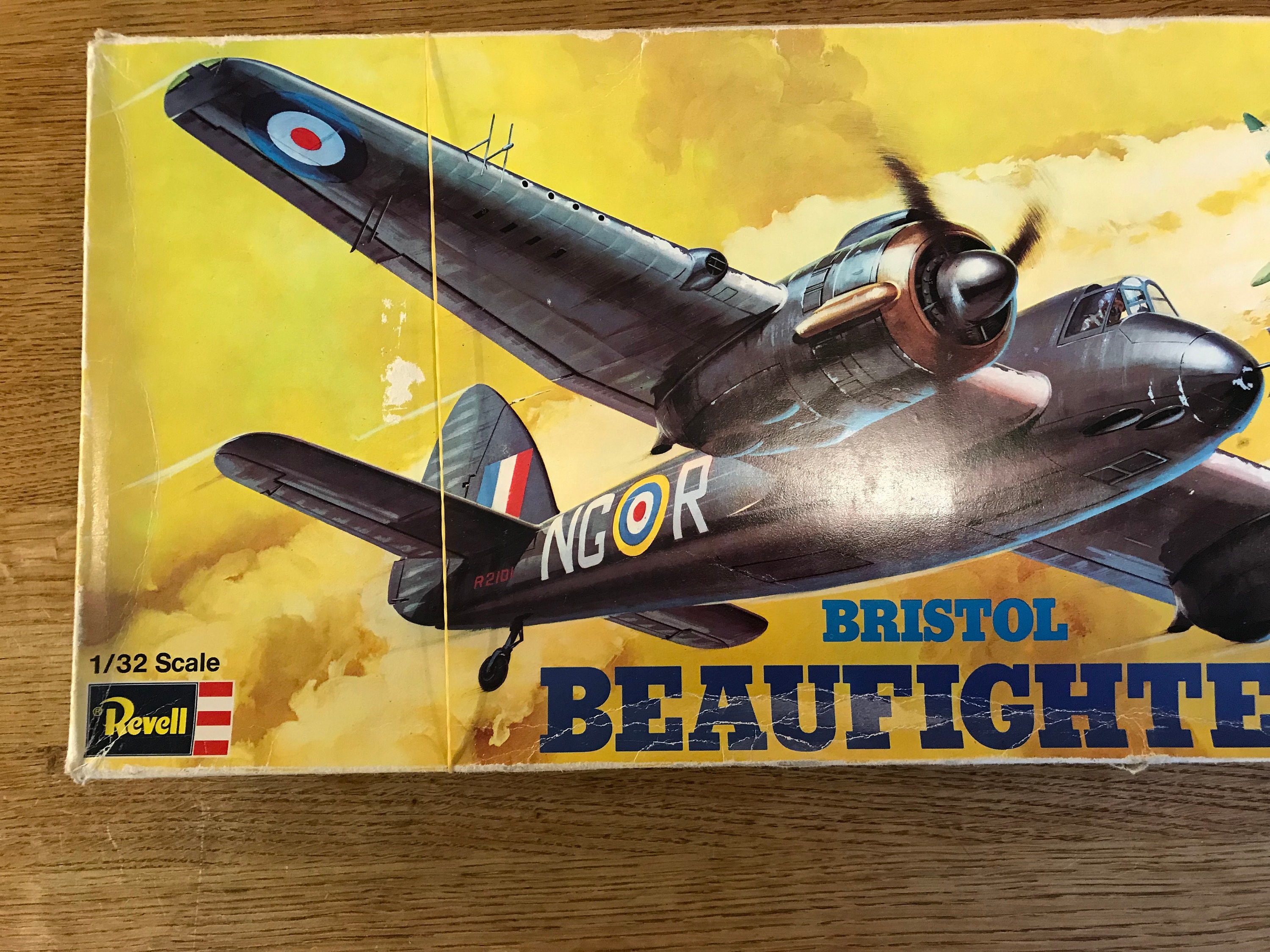 1/32 Bristol Beaufighter MK IF Revell H-251 New Night Fighter Model Kit ...
