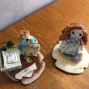 Vintage, Ceramic Figurine of the Italian Company Zampiva. - Etsy