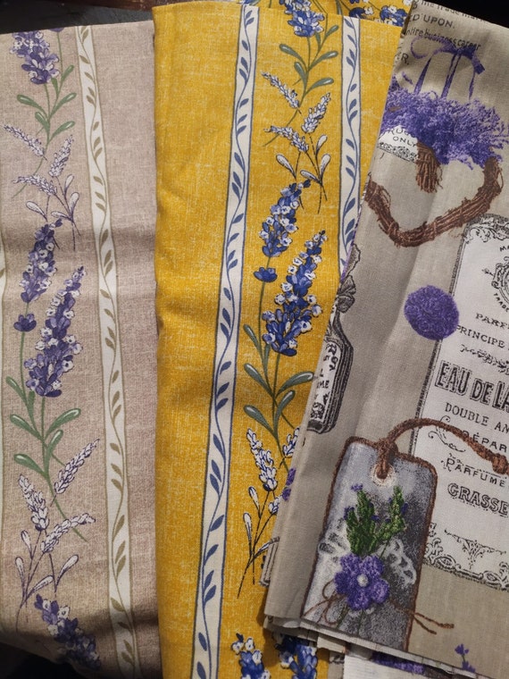 Cotton Fabric From South of France French Riviera 80X50 CM - Etsy